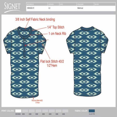 Men's T-shirt Design | PDF