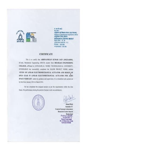 rci certificate | PPT