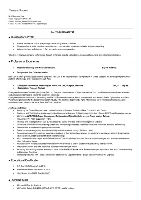 PK resume | PDF
