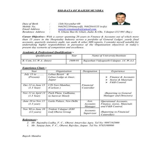 Resume(F)1 (R)15-03 | DOCX