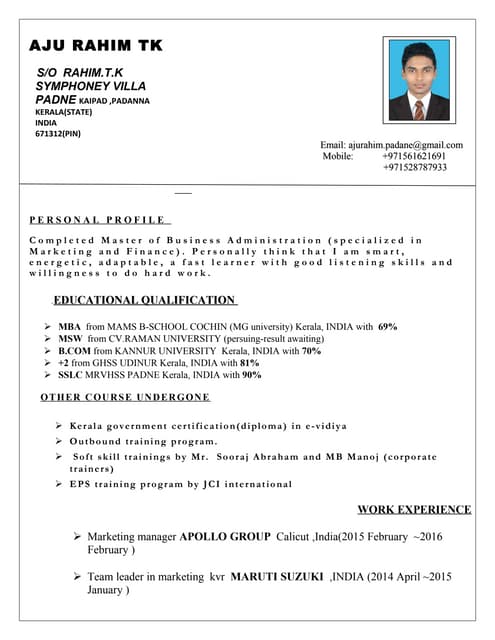 KRITI 'S RESUME NEW | DOC