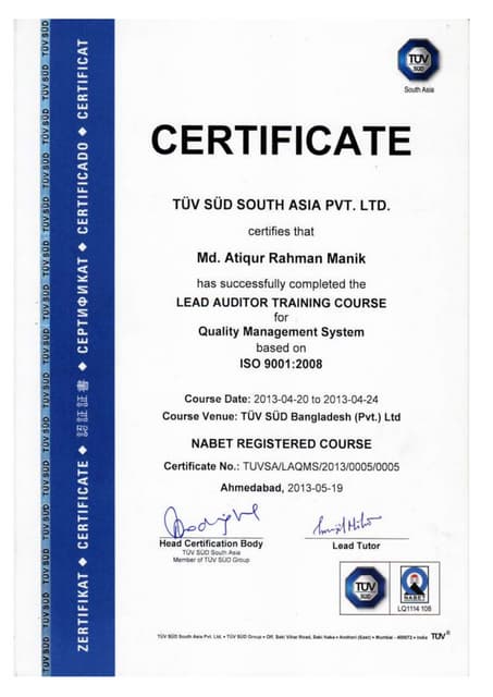 ISO IEC 27001 Lead Auditor | PDF