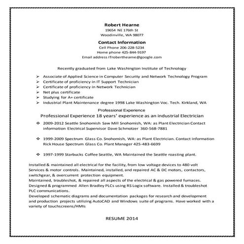 David Lightowler CV | DOCX