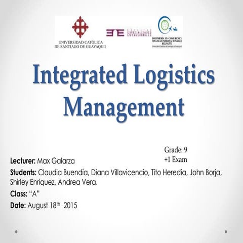integrated logictic | PPT
