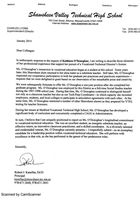 Brown letter of rec | PDF