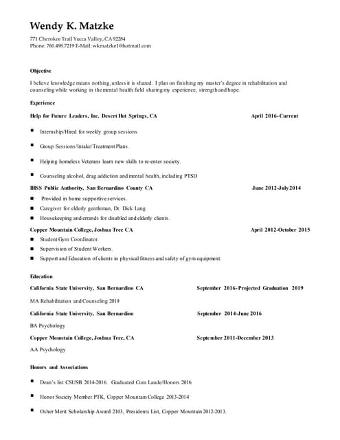 Resume 2015 | DOCX