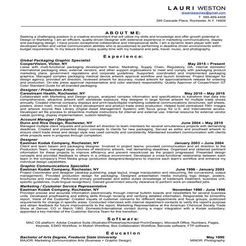 Rebecca Mulkey Resume | PDF