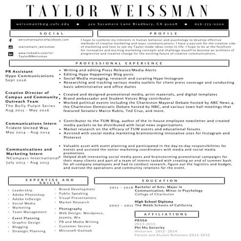 Caroline Bulger Resume | DOCX