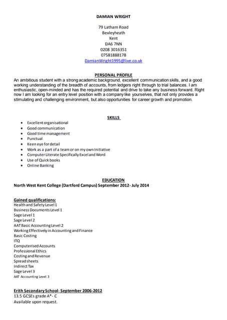 Benjamin Hughes cv | PDF
