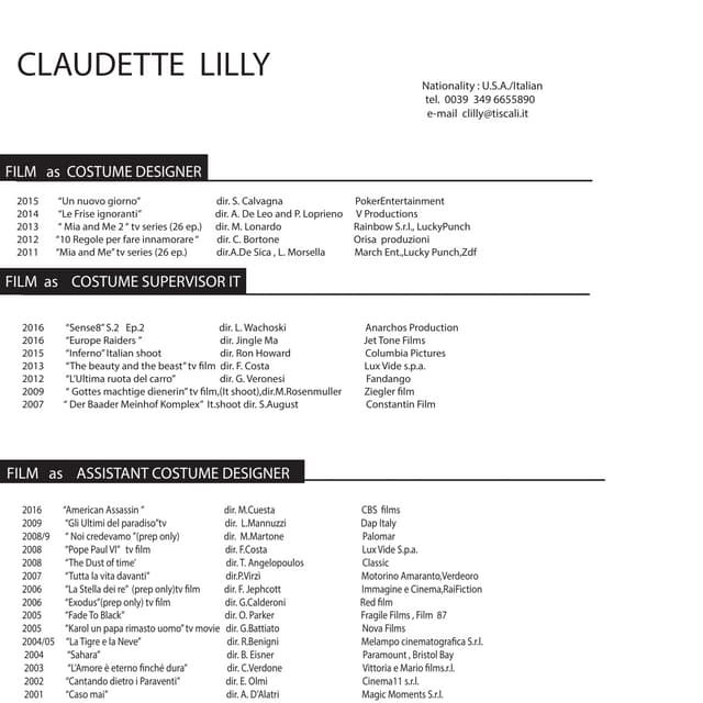 c.v-claudette2017 | PDF