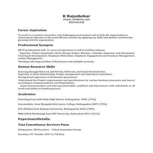 Raj_Resume | PDF
