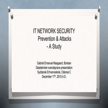 ITNetworkSecurity_GabrielBorlean | PPTX