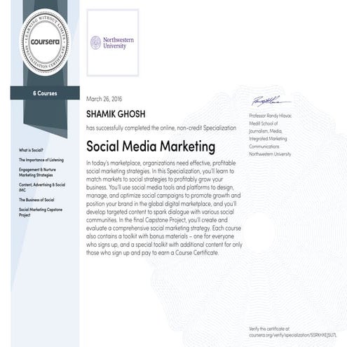 Social Media Marketing Capstone | PDF