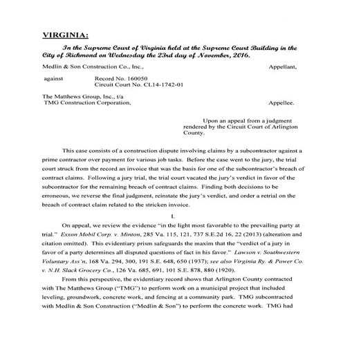 VA Sup Ct Opinion 11232016 | PDF