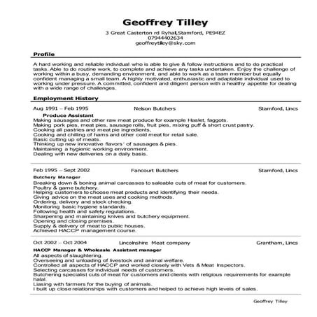 Ian Philip CV 2 | DOC