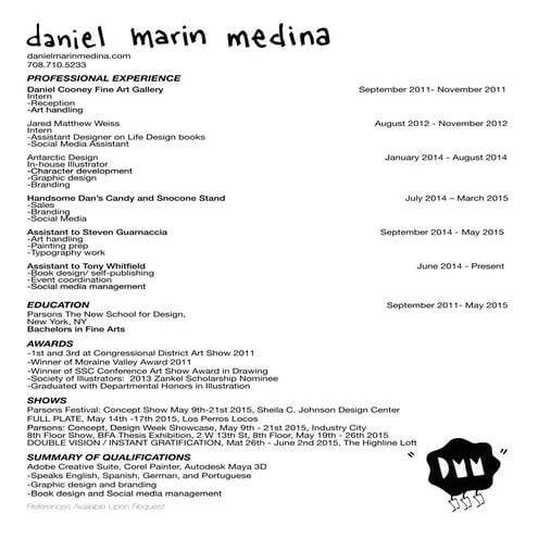 DMM_Resume2015 | PDF