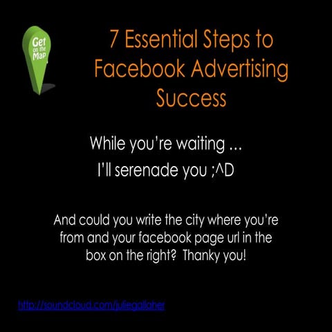 7 Essential Steps to Facebook Advertising Success | PPTX