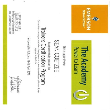 Trainers Certification 2016 Pdf