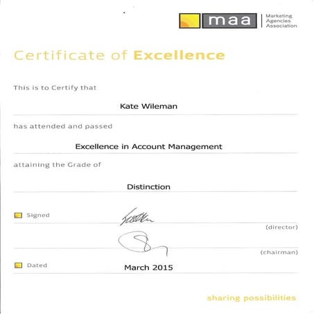 Excellence in Account Management | PDF
