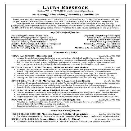 LB Resume | PDF