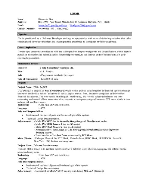 CHANDRA SHEKHAR MANJHI_Resume | PDF