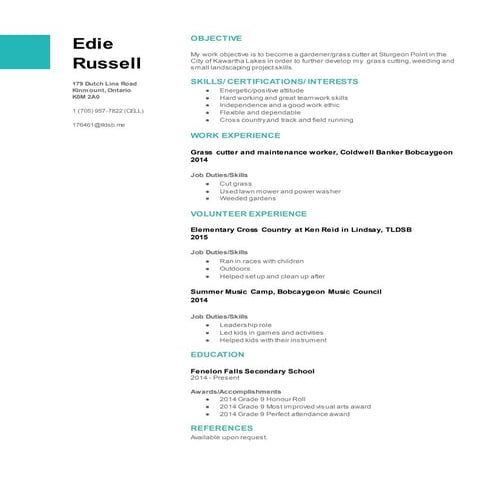 CopyofResume-Standard-EdieRussell | DOCX