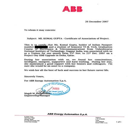 ABB 1 | PDF | Business Utilities | Business