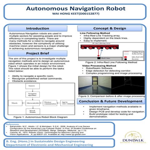 Autonomous Navigation Robot | PDF
