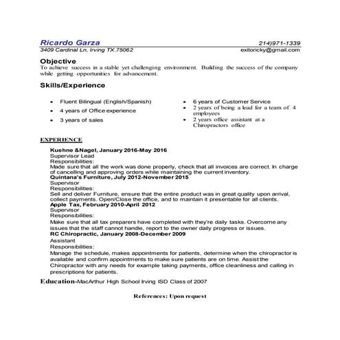 Samantha Bishop - CV | PDF