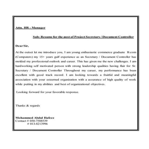 DOCUMENT CONTROLLER | DOCX