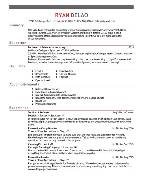 Resume | PDF