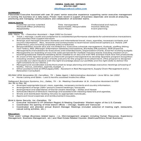 Janet Resume - 042015 | DOCX