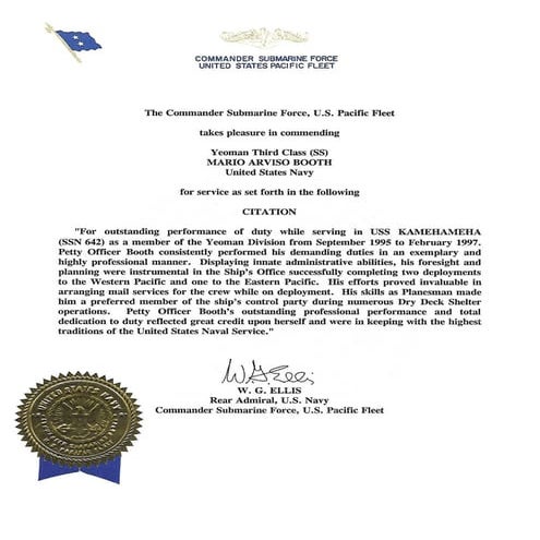 ssn 642 cert | PDF