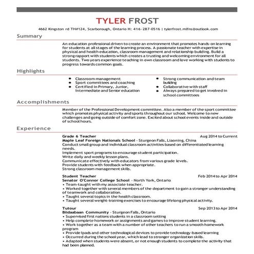TYLER FROST RESUME | DOCX