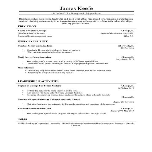 BSAD resume 3 | PDF