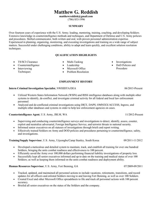 Matthew Reddish presentations