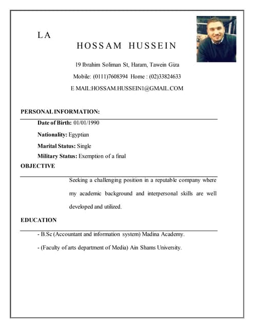 English Resume | PDF | Business Administration | Business