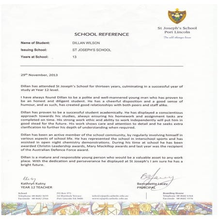 Academic Reference-Dillan Wilson | PDF