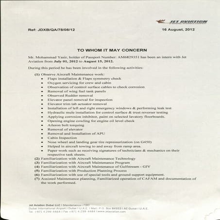 Internship acknowledgement | PDF | Awards Shows | Events