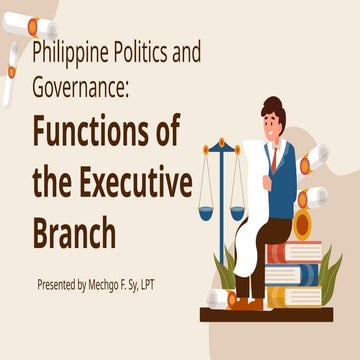 Powers of the Philippine President/ executive department, executive ...