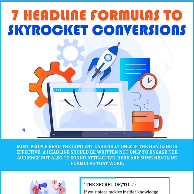 7 headline formulas to skyrocket conversions | PDF