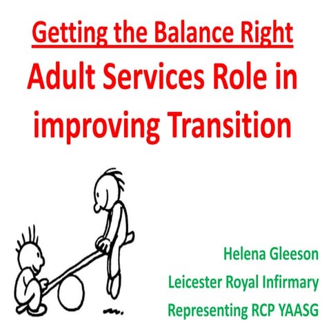 Getting the balance right helena gleeson | PPTX