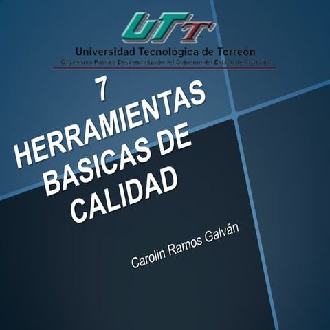 7 herramientas basicas de calidad | PPTX