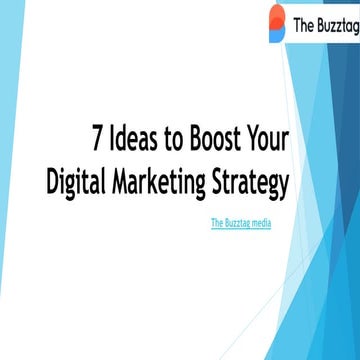 7 Ideas to Boost Your Digital Marketing Strategy.pptx