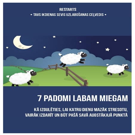 7 ieteikumi labam miegam | PDF