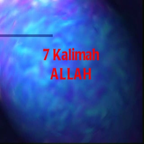 7 kalimah allah | PPT