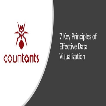 7 Key Principles Of Effective Data Visualization Pptx 3 D Graphics