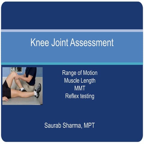 7 knee assessment examination | PPT