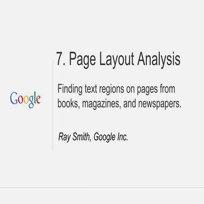 7 layout analysis | PDF | Desktop Publishing | Computer Software and Applications