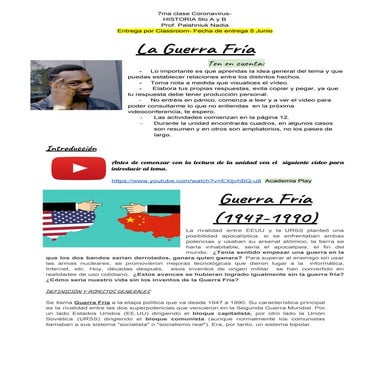historia 5to- guerra fria | PDF